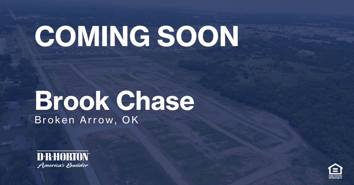 New Homes in Brook Chase | Broken Arrow, OK | Tradition Series