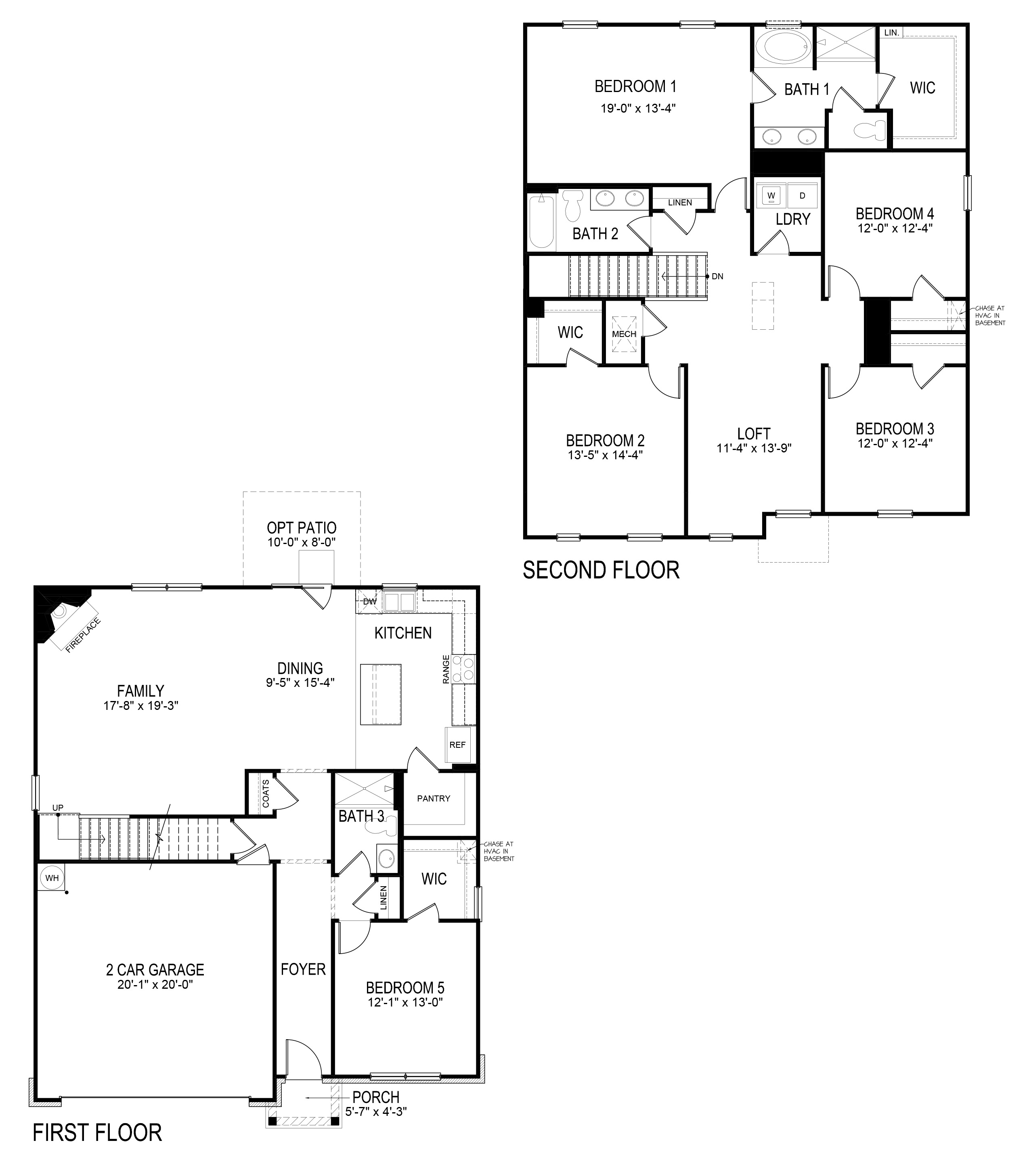 Floor Plan in Parkside at Carter Grove | Cartersville, GA | D.R. Horton