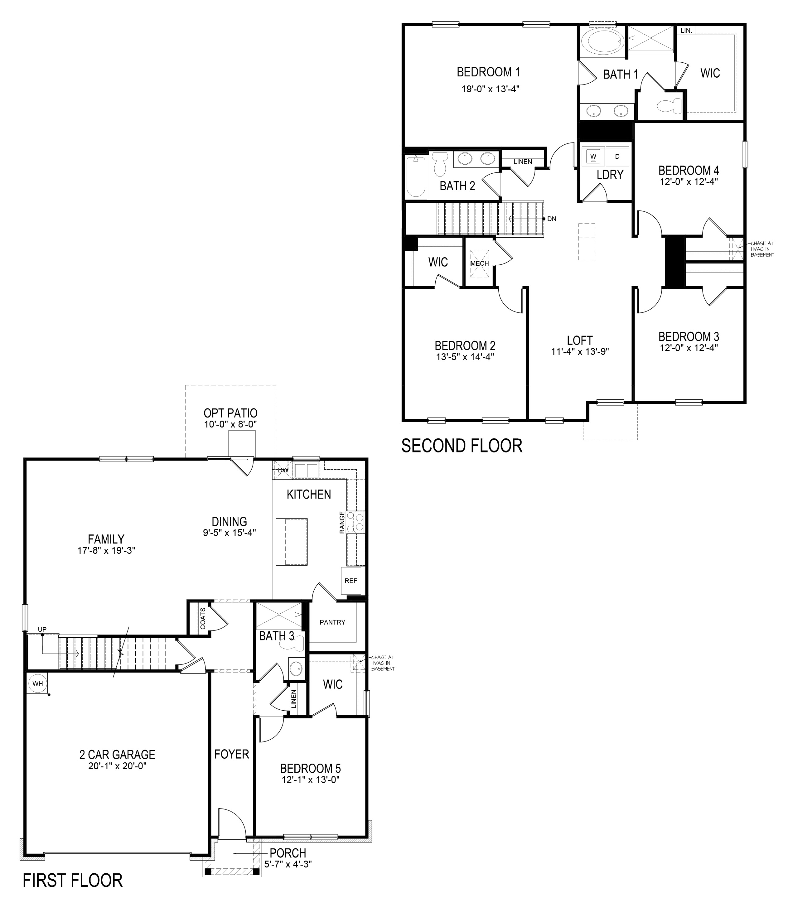 Floor Plan in Thompson Ridge | Dallas, GA | D.R. Horton