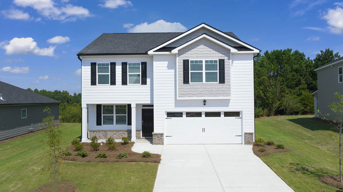 Floor Plan in Locust Grove Station Cedar Ridge | LOCUST GROVE, GA | D.R ...