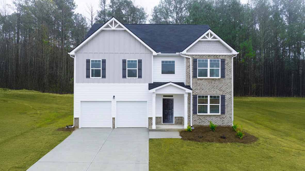 Floor Plan in Evergreen Crossing | Locust Grove, GA | D.R. Horton