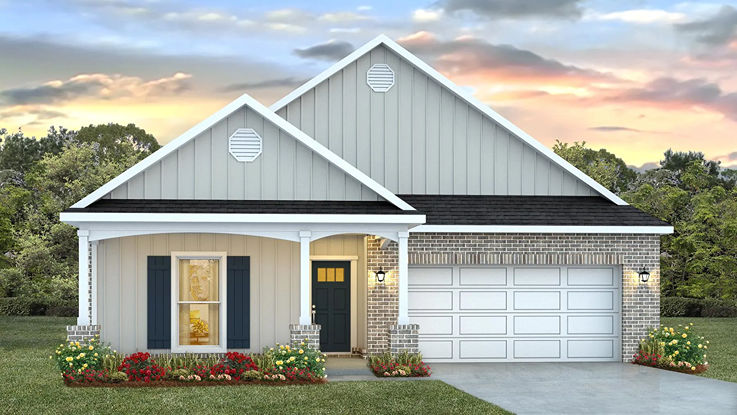 Floor Plan in Raley Farms | Gulf Shores, AL | D.R. Horton