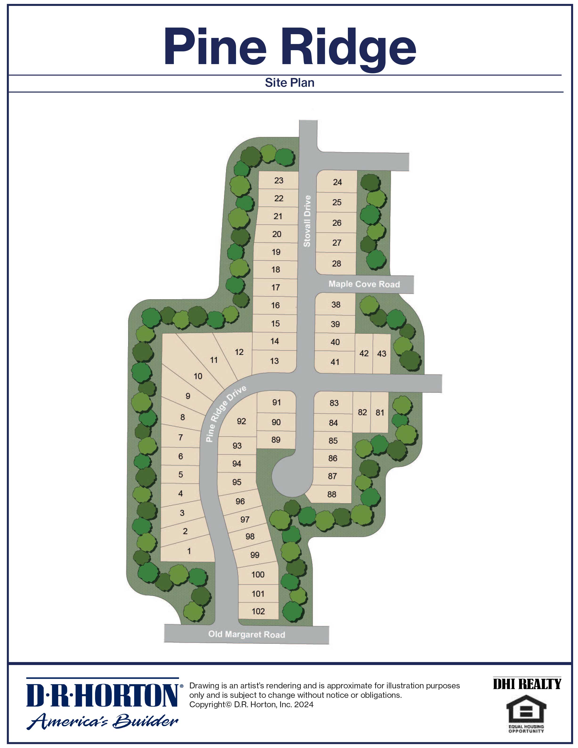 New Homes in Pine Ridge | ODENVILLE, AL | D.R. Horton