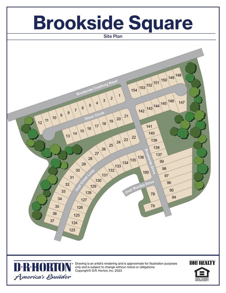 New Homes in Brookside Square | GARDENDALE, AL | D.R. Horton