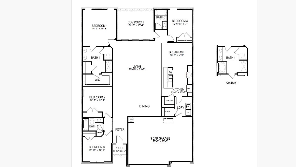 Floor Plan in Wilson Cove | Gurley, AL | D.R. Horton