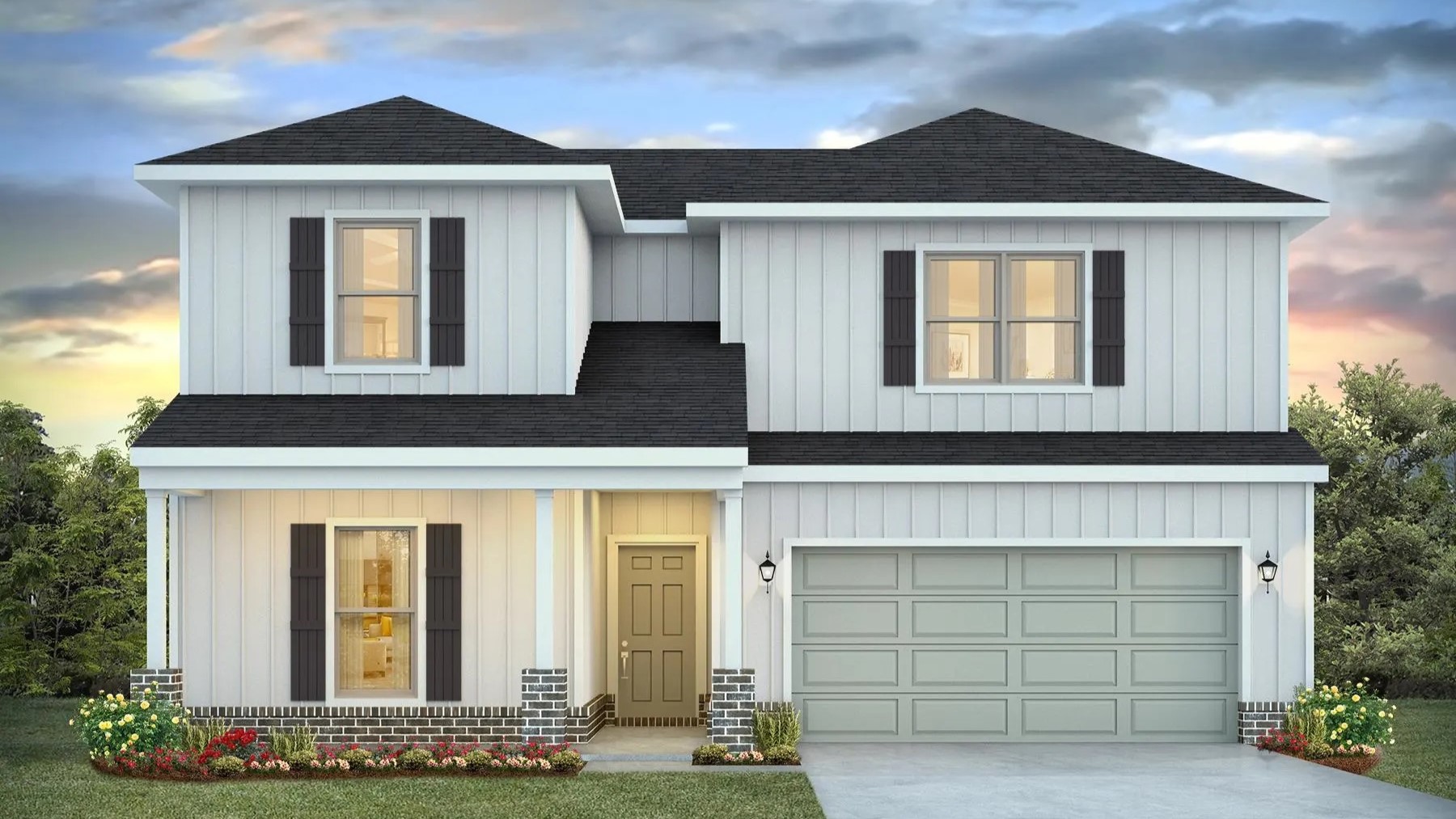 Floor Plan in Grove at Berryhill | Milton, FL | D.R. Horton