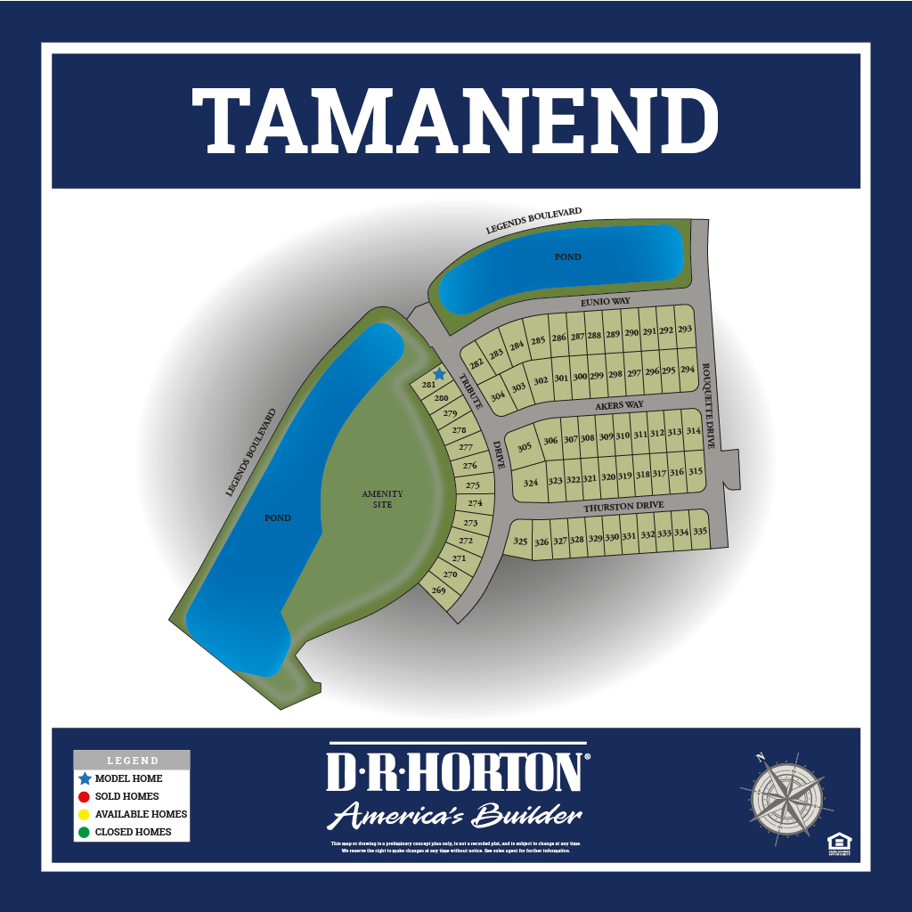 New Homes in Tamanend | Lacombe, LA | D.R. Horton