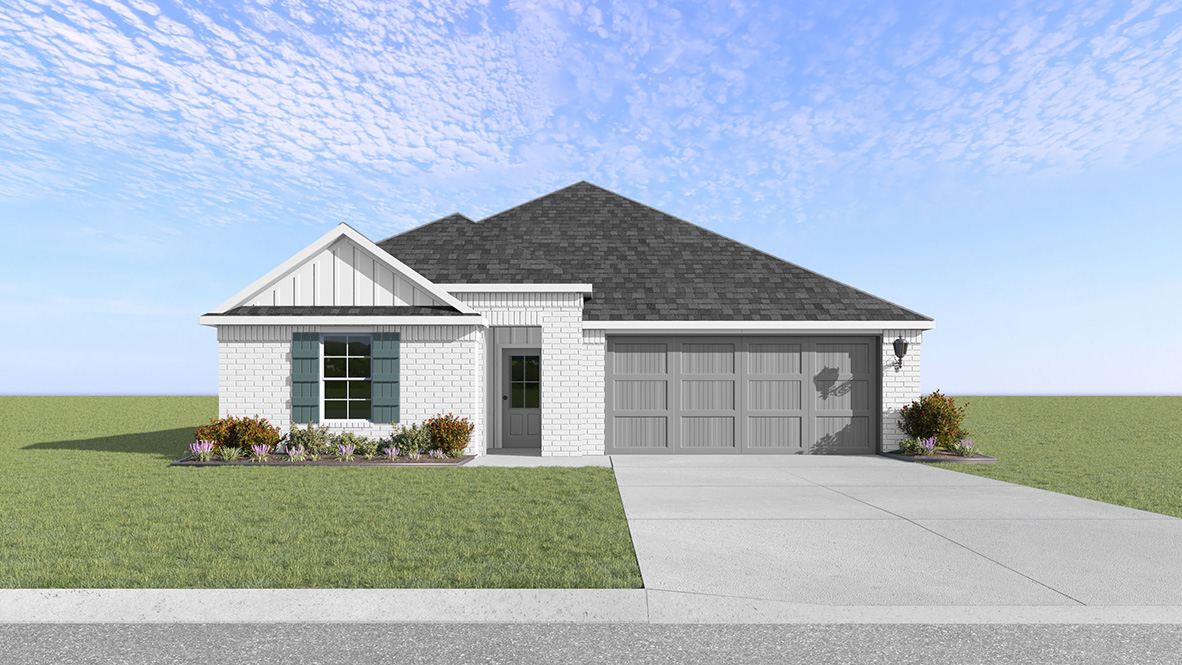 Floor Plan in Crest at Morganfield | Lake Charles, LA | D.R. Horton