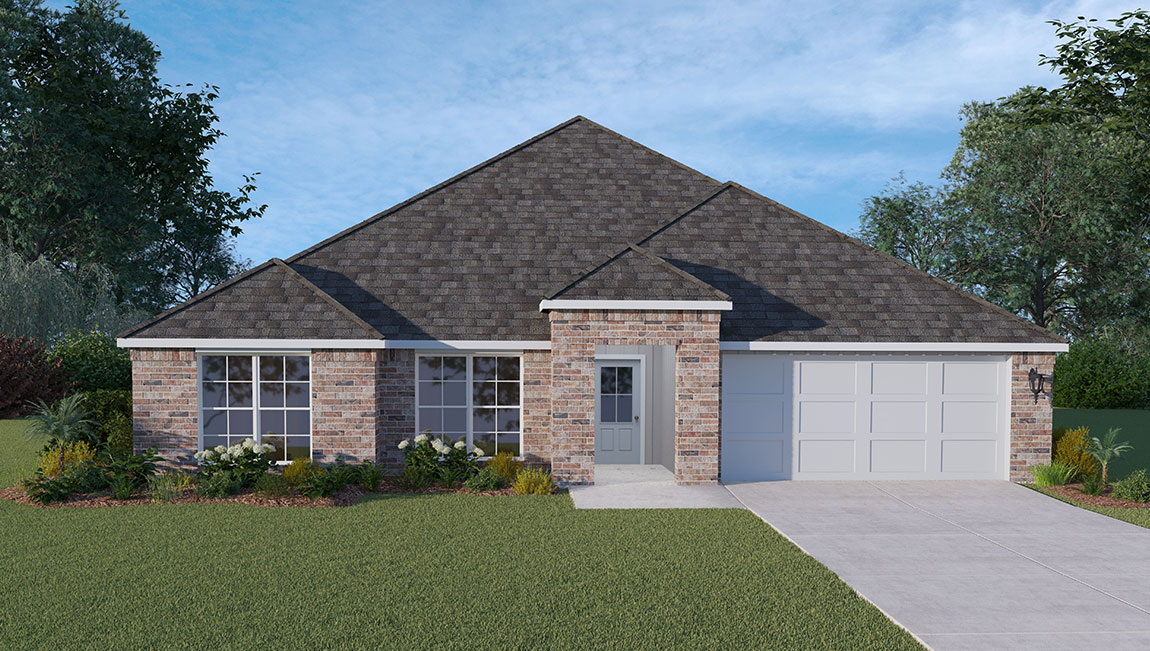 Floor Plan in Parc Ridge | Breaux Bridge, LA | D.R. Horton