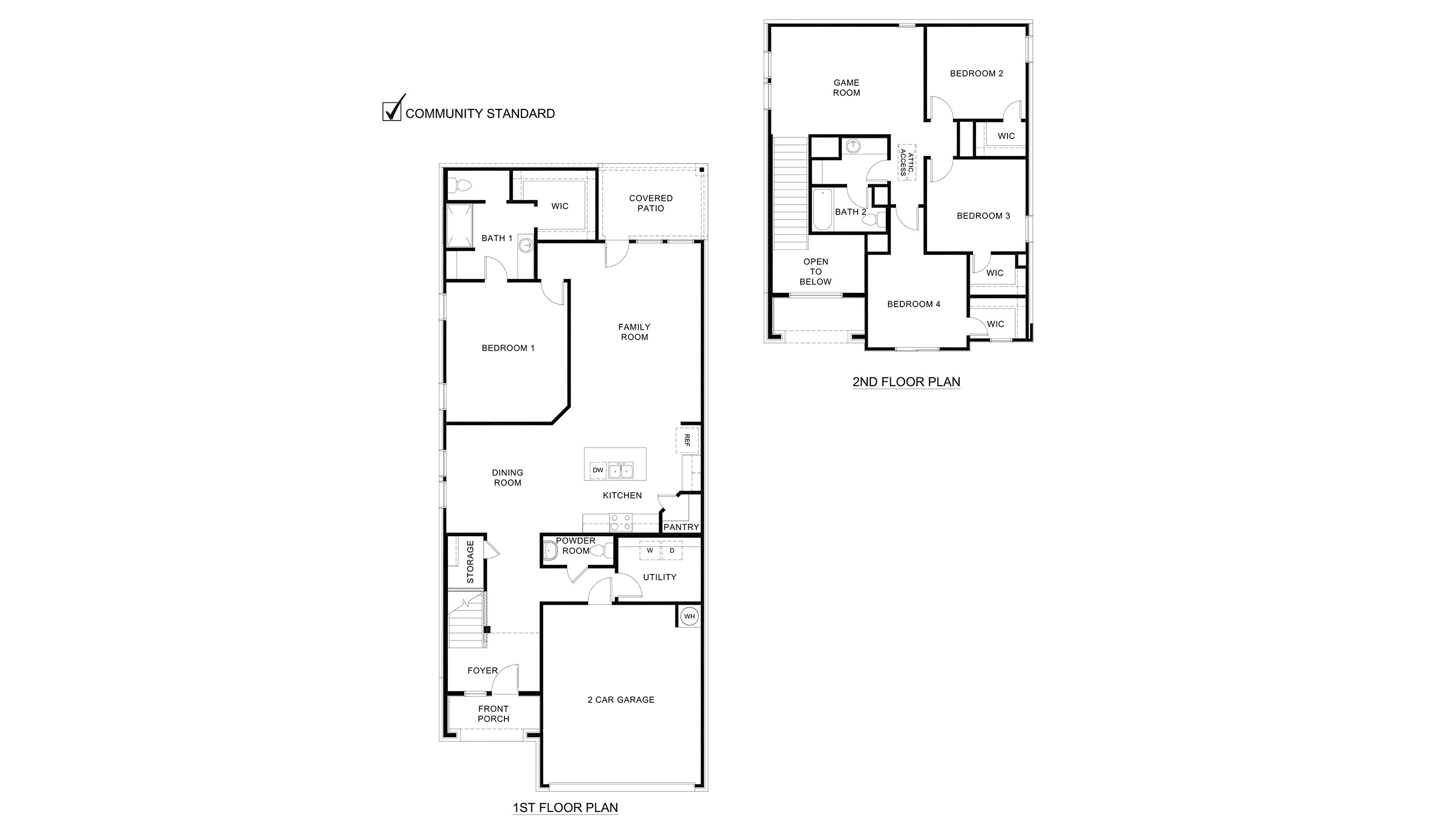 Floor Plan in Ranger Crossing | Princeton, TX | D.R. Horton