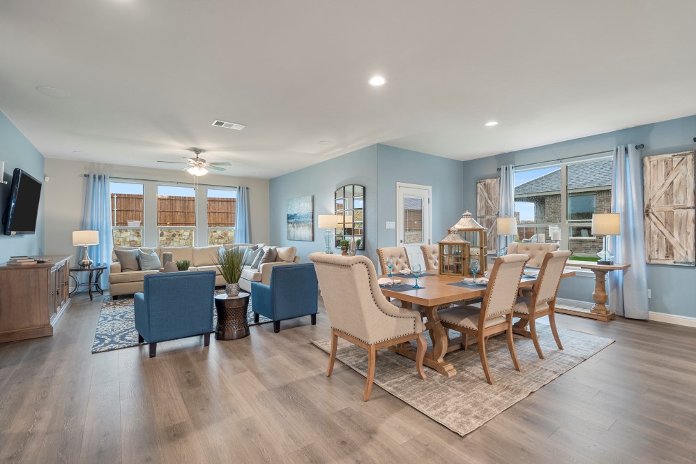 Floor Plan in Bluestem | Rhome, TX | D.R. Horton