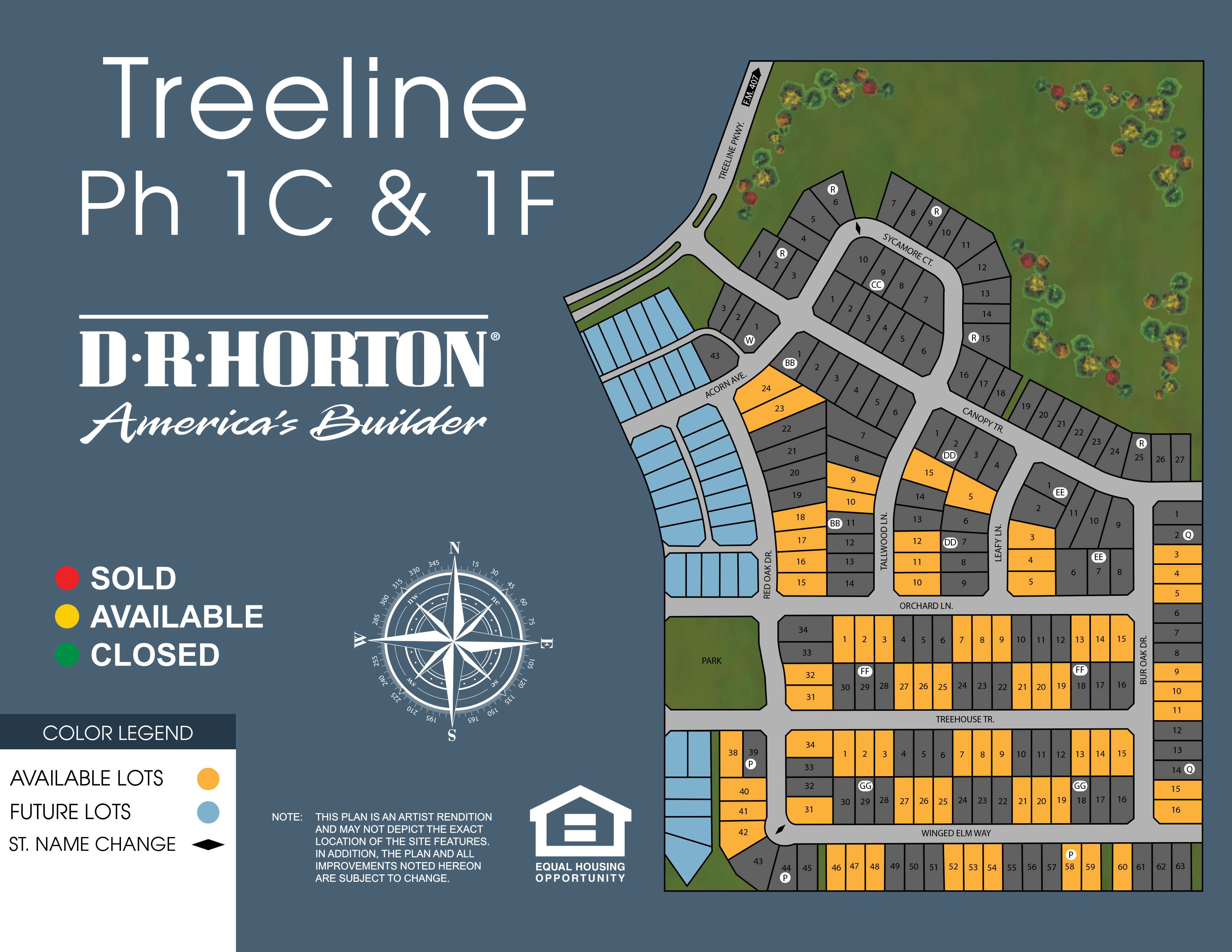 New Homes in Treeline | Justin, TX | D.R. Horton