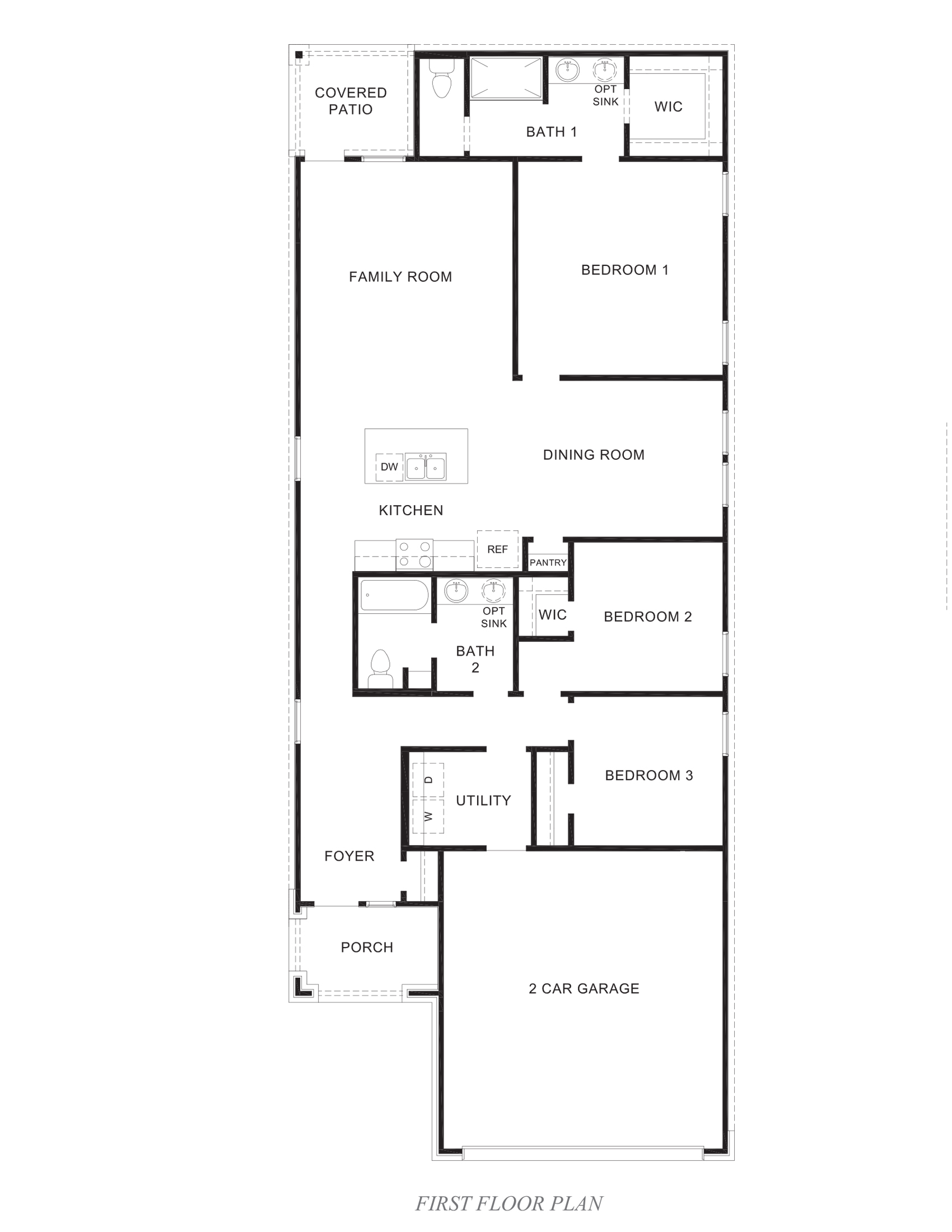 Floor Plan in Breckenridge Forest II | Spring, TX | D.R. Horton