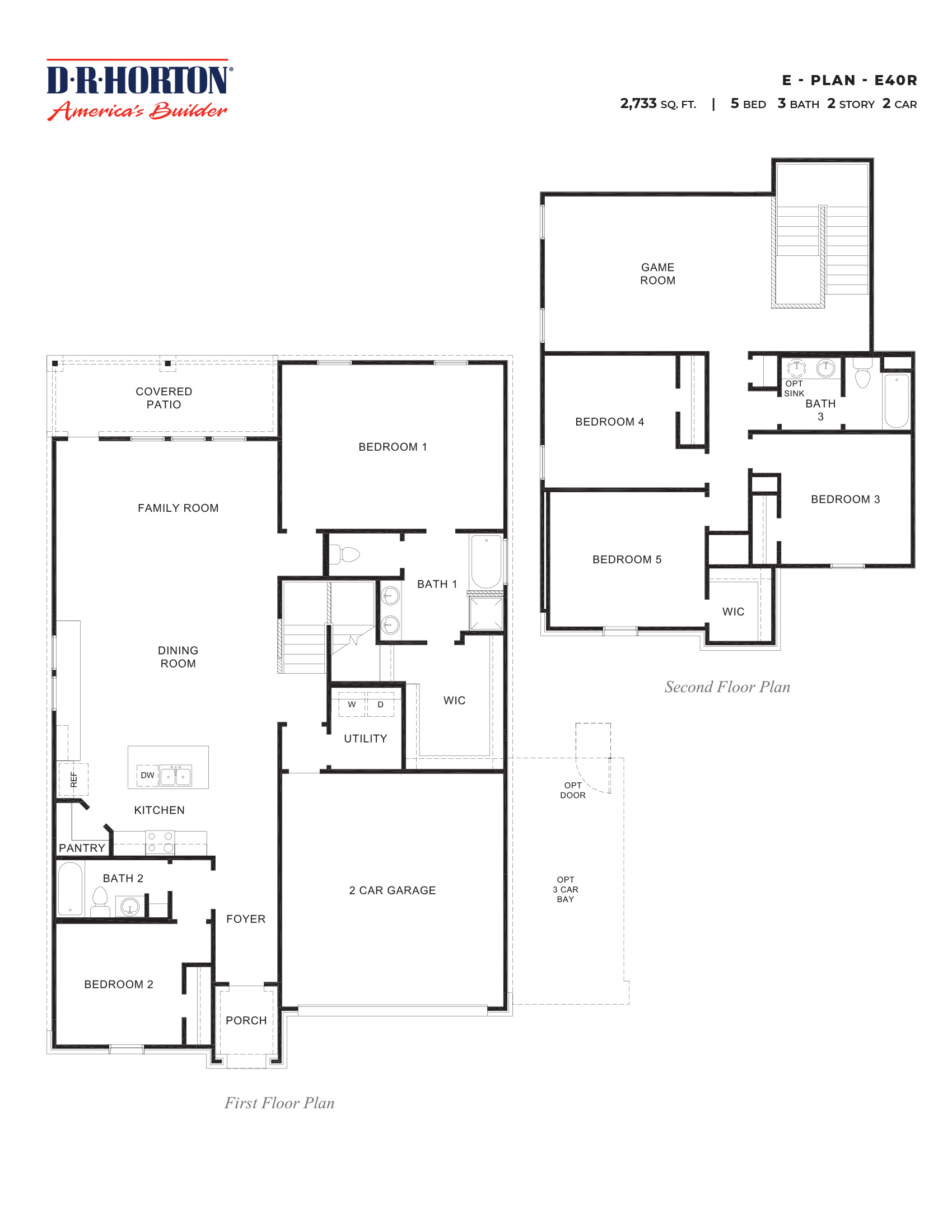 Floor Plan in River Ranch | Dayton, TX | D.R. Horton