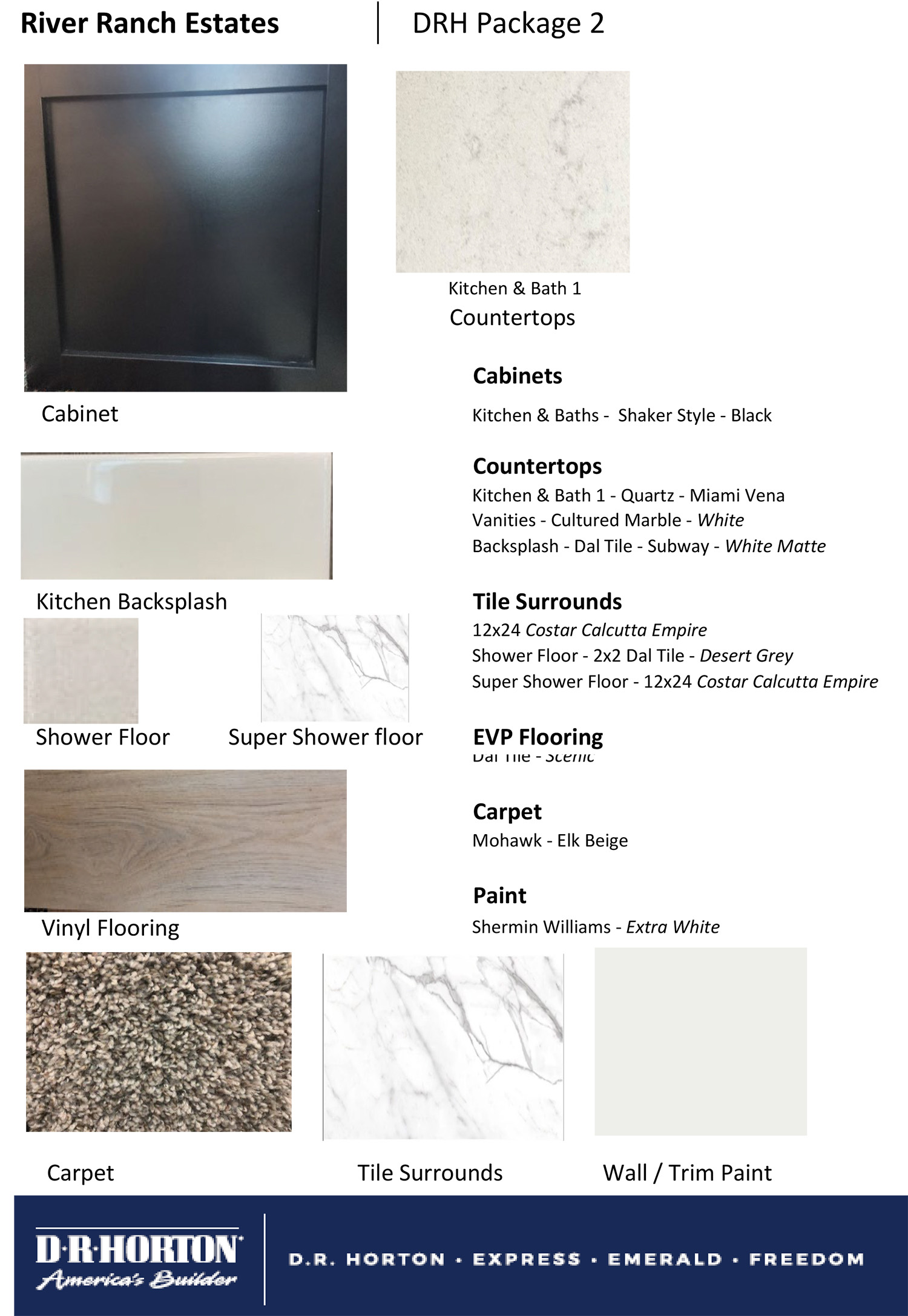 Floor Plan in River Ranch Estates | Dayton, TX | D.R. Horton