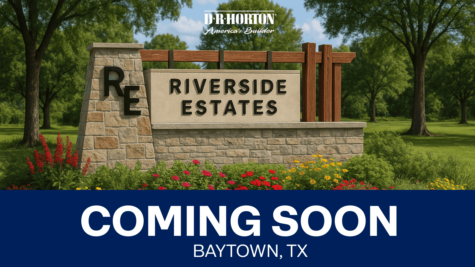 New Homes in Riverside Estates | Baytown, TX | D.R. Horton