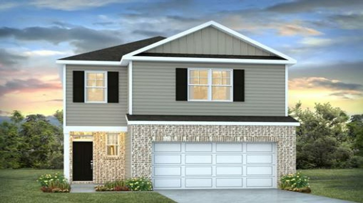 Floor Plan in Sherwood Manor | College Park, GA | D.R. Horton