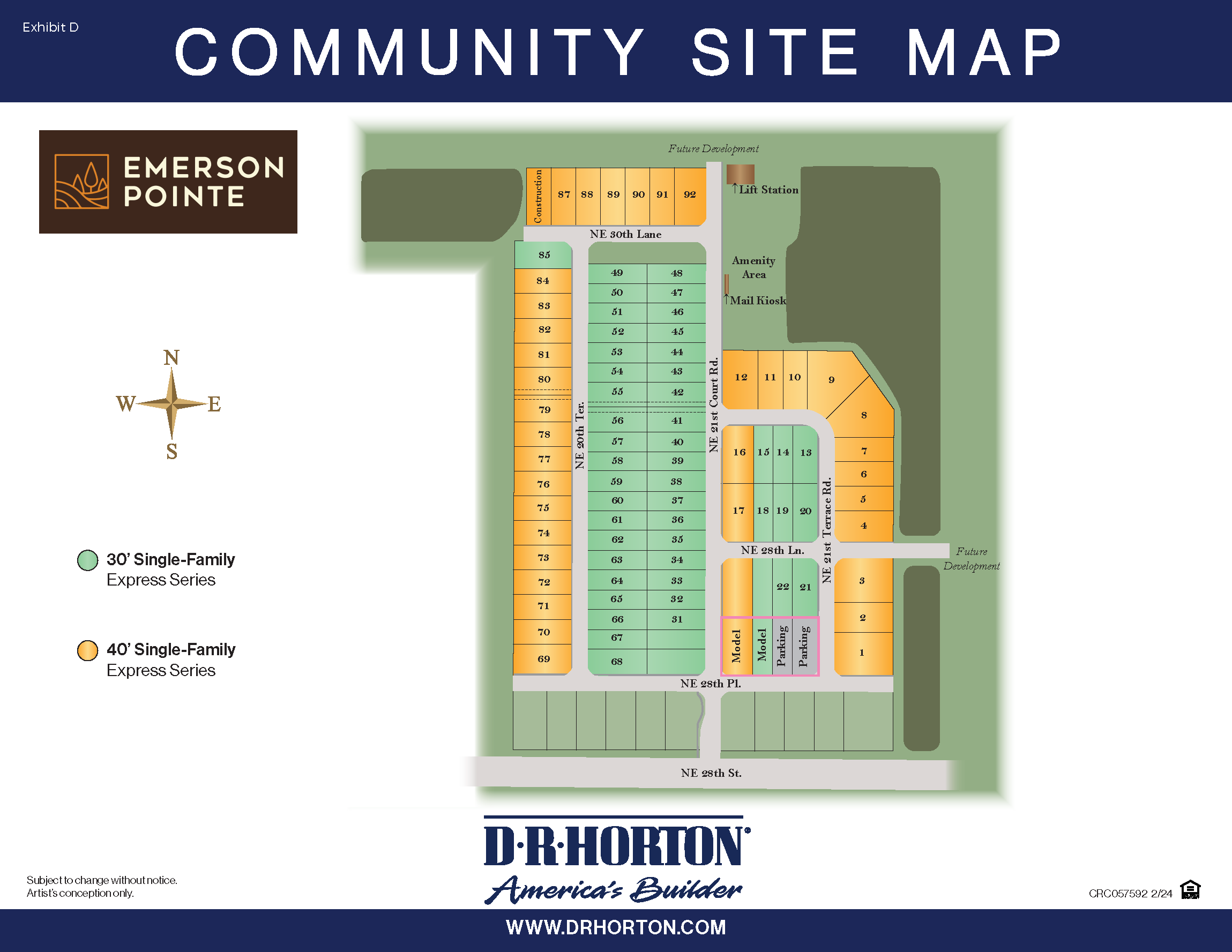 New Homes in Emerson Pointe | OCALA, FL | D.R. Horton
