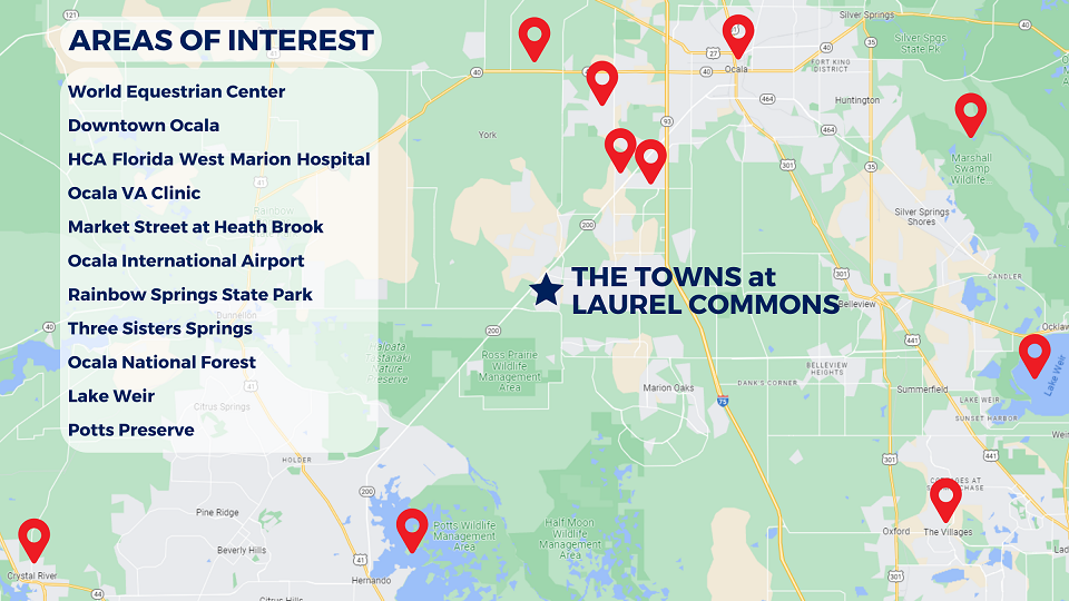 New Homes in The Towns at Laurel Commons | OCALA, FL | D.R. Horton