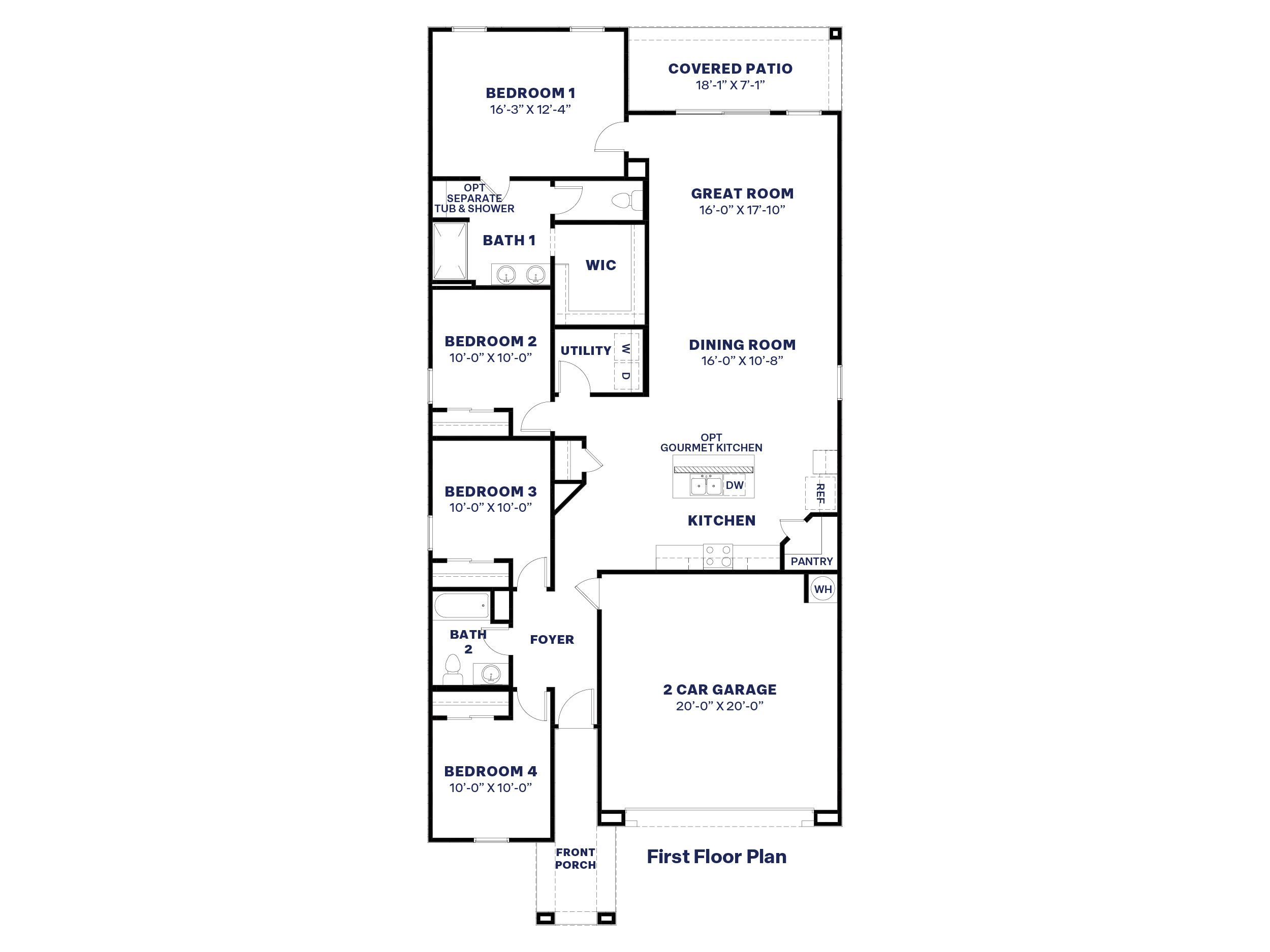 Floor Plan in Del Rio Ranch | Avondale, AZ | D.R. Horton