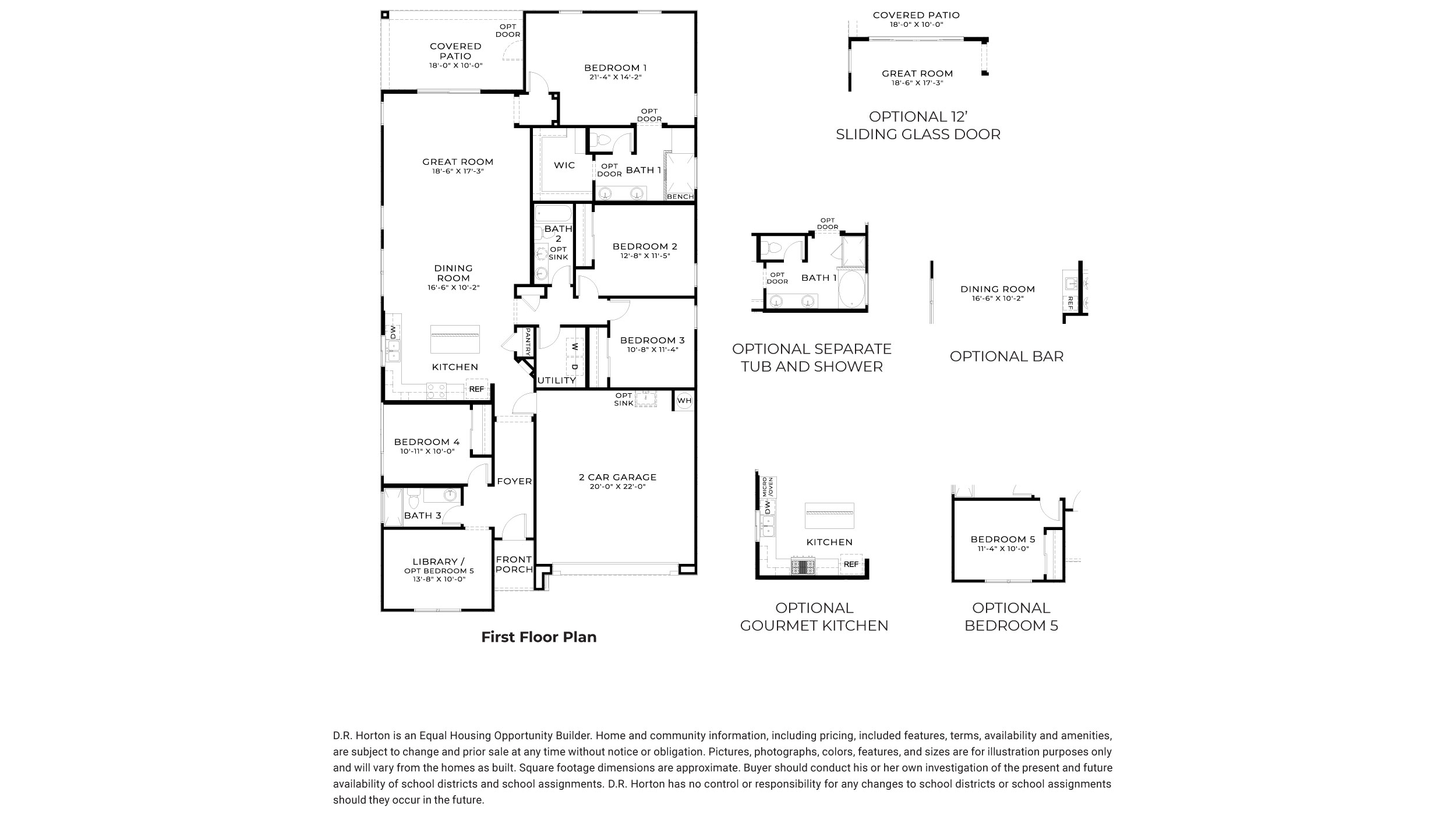 Floor Plan in Talinn at Desert Ridge | Phoenix, AZ | D.R. Horton