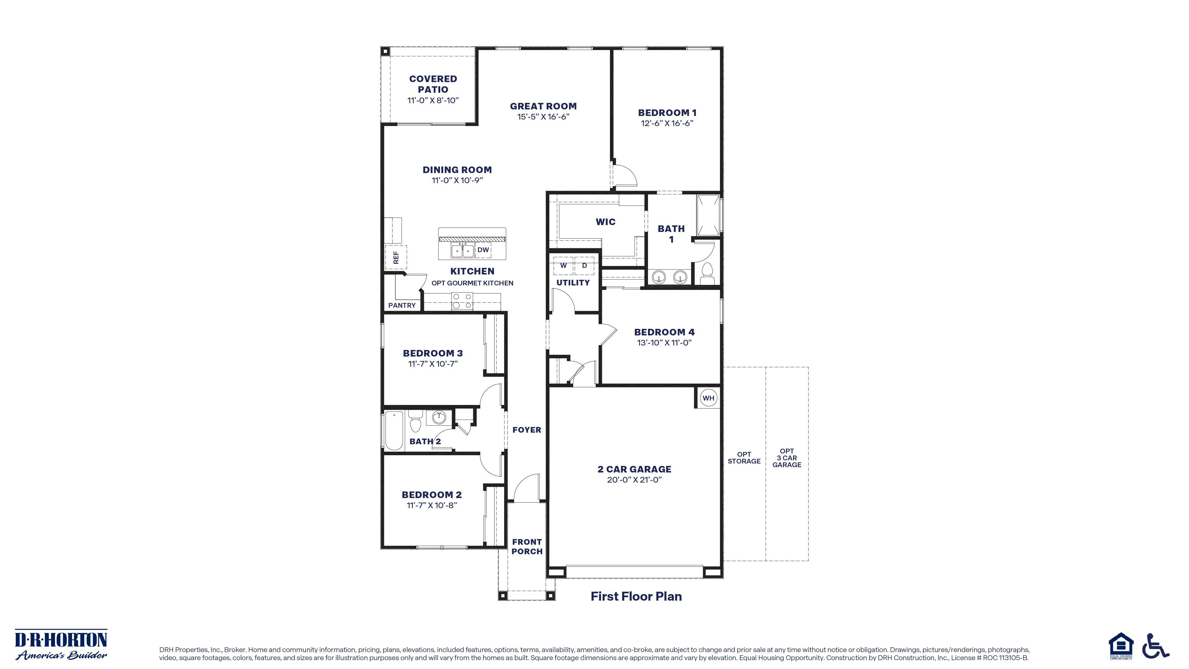 Floor Plan in Mason Ranch II | SURPRISE, AZ | D.R. Horton