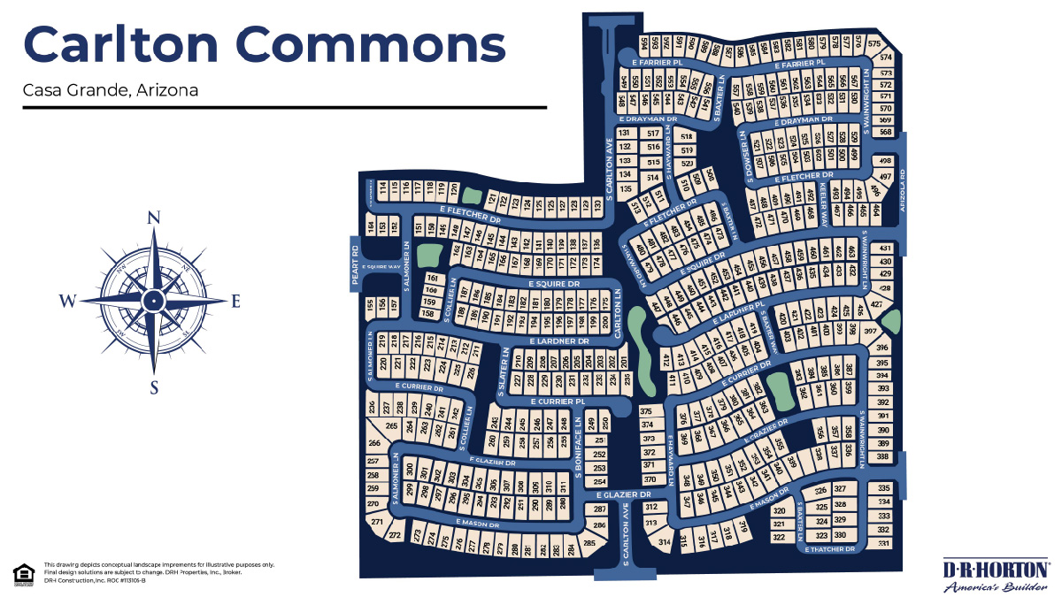 New Homes in Carlton Commons | Casa Grande, AZ | D.R. Horton