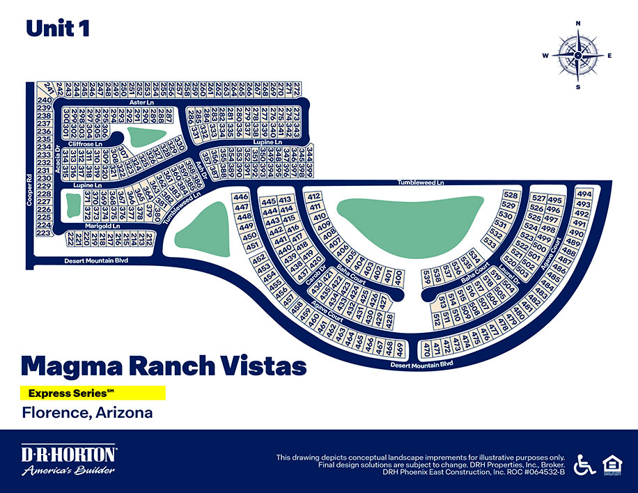 New Homes in Magma Ranch Vistas | Florence, AZ | D.R. Horton