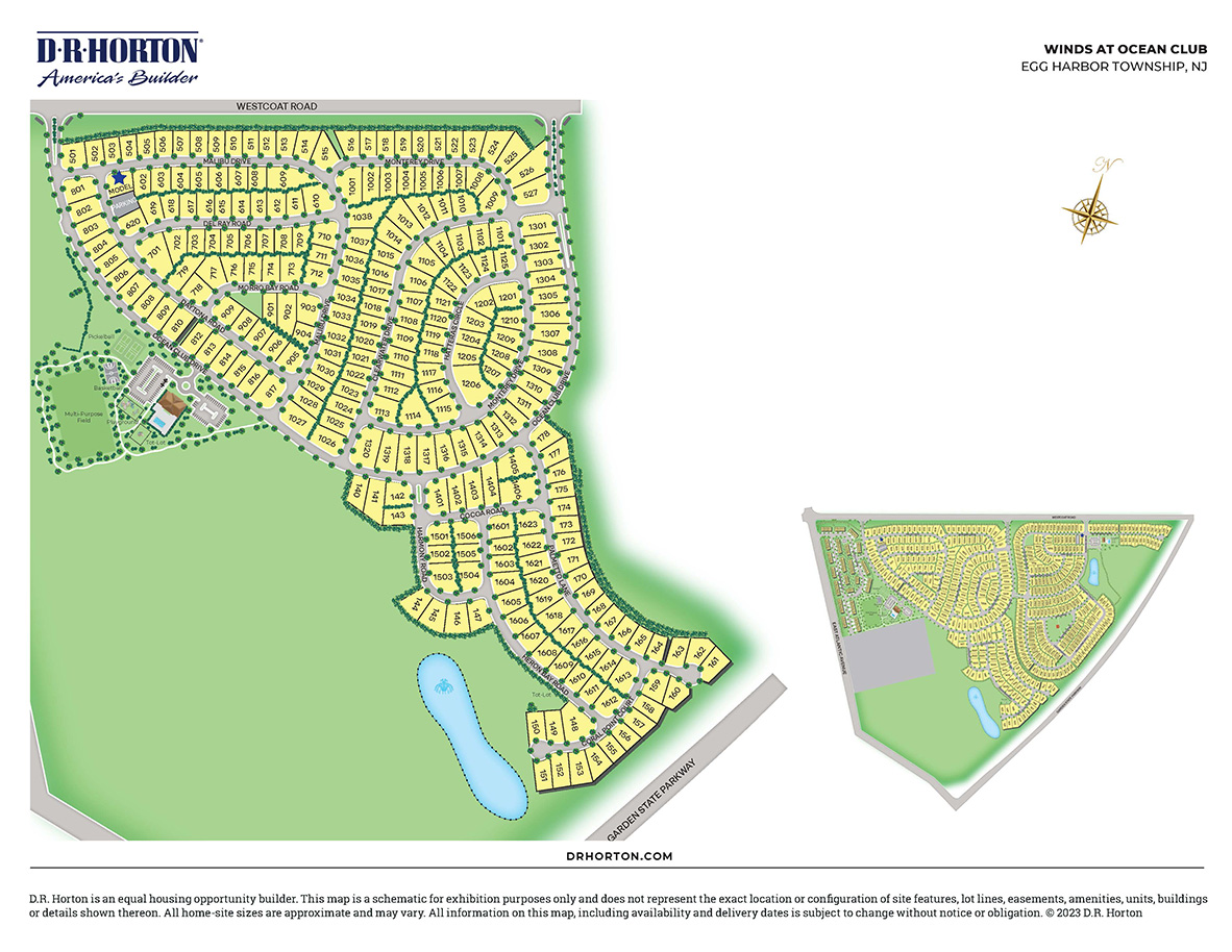 New Homes in Winds at Ocean Club | Egg Harbor Township, NJ | D.R. Horton