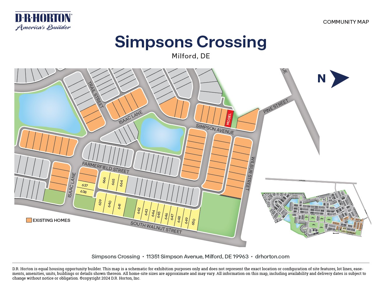 New Homes in Simpsons Crossing | Milford, DE | D.R. Horton