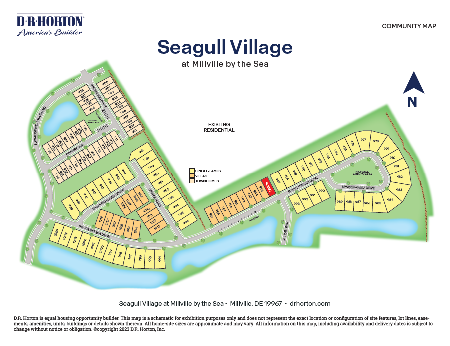 New Homes in Millville by the Sea | Millville, DE | D.R. Horton