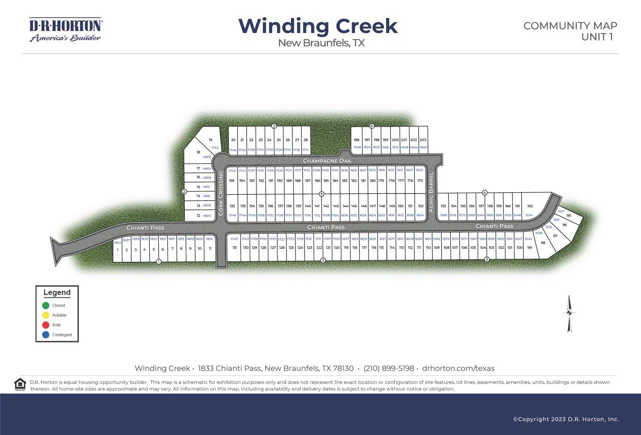 New Homes in Winding Creek | New Braunfels, TX | D.R. Horton