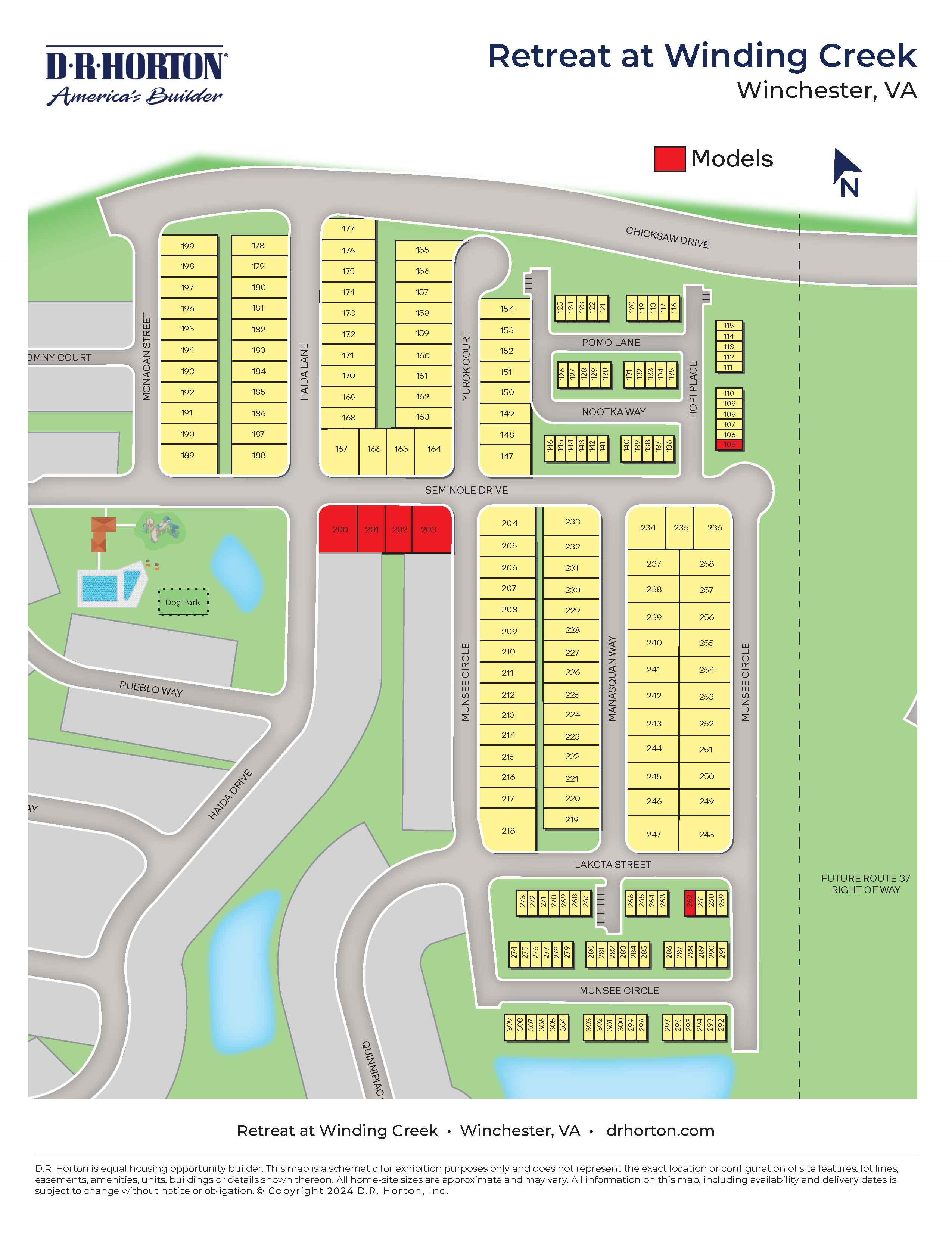 New Homes in Retreat at Winding Creek Townhomes | Winchester, VA | D.R ...