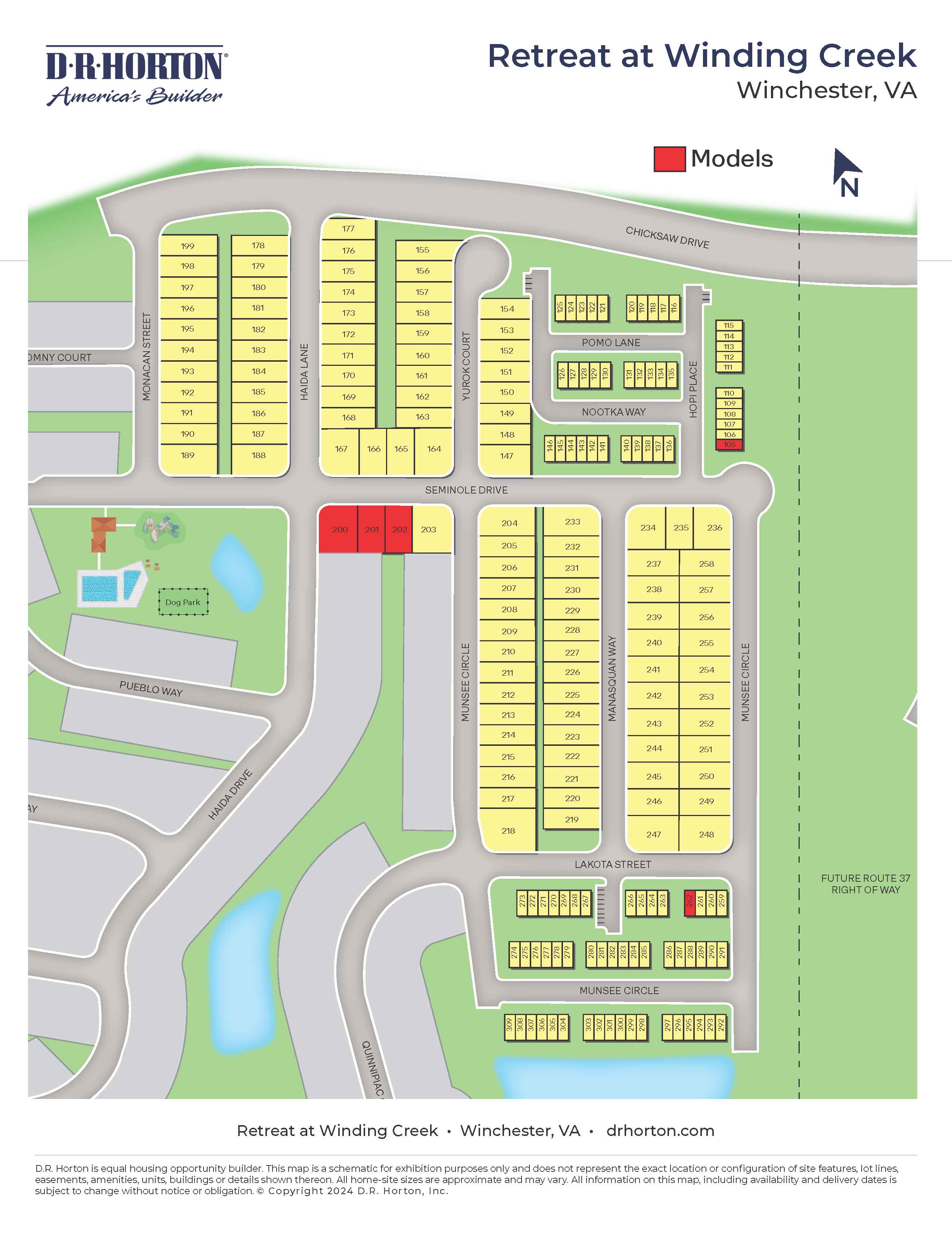 New Homes in Retreat at Winding Creek Townhomes | Winchester, VA | D.R ...