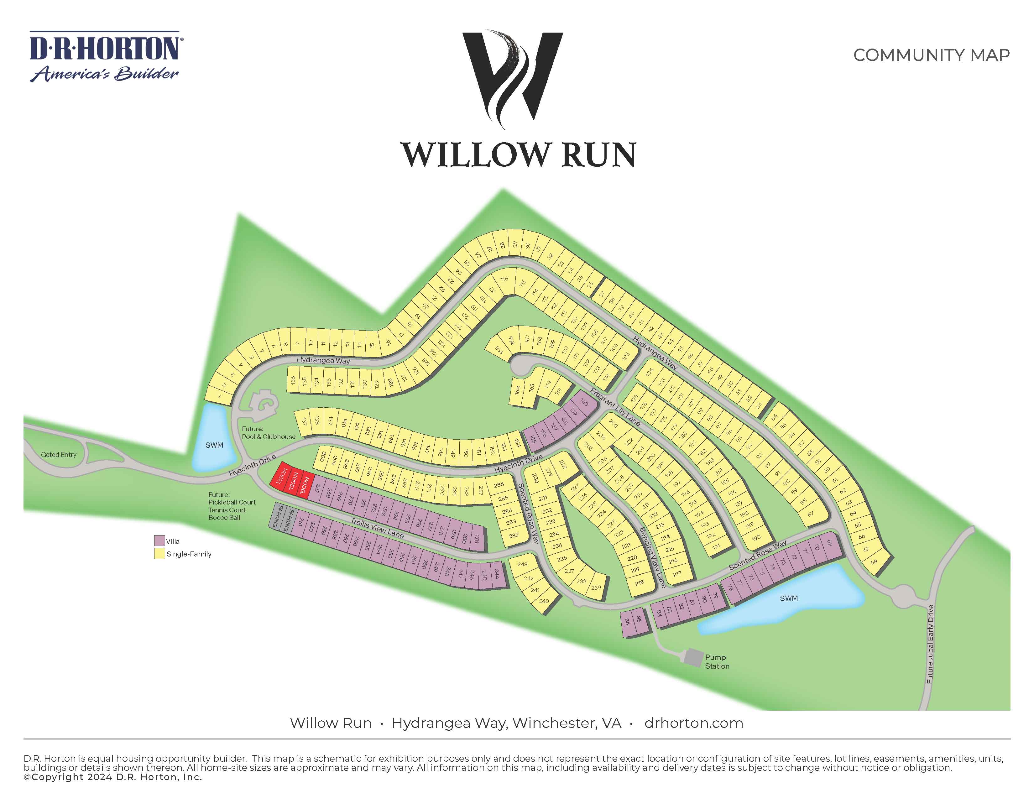 New Homes in Willow Run | Winchester, VA | D.R. Horton