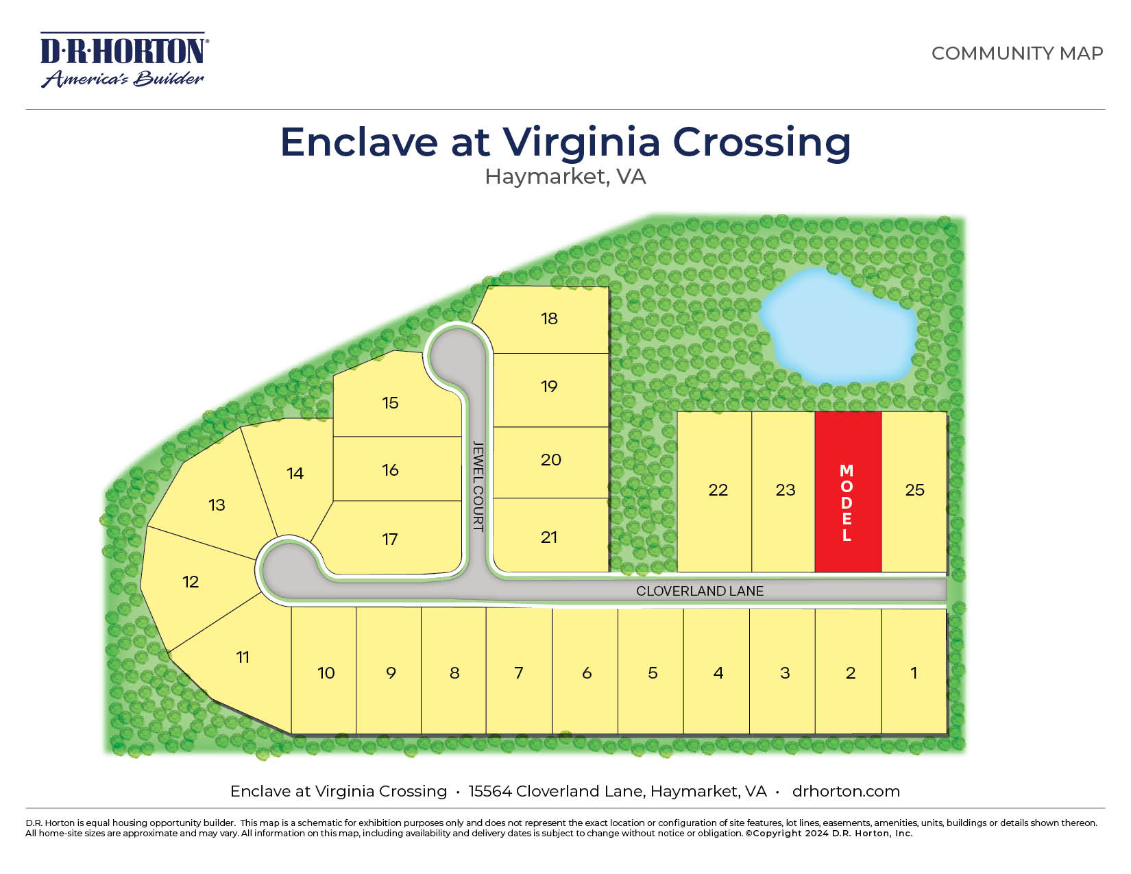 New Homes in The Enclave at Virginia Crossing | Haymarket, VA | D.R. Horton