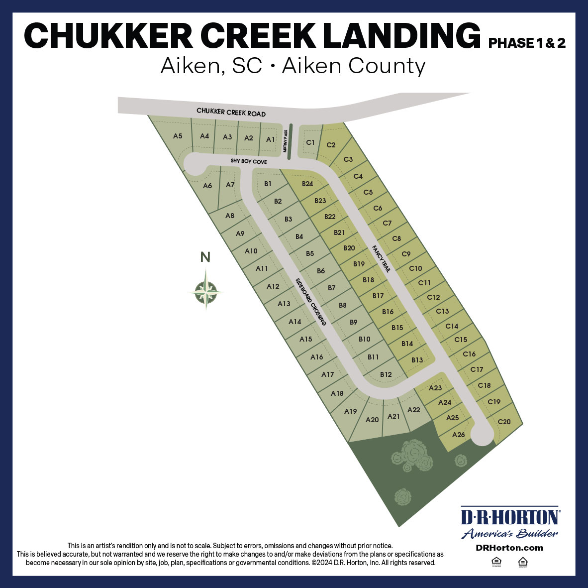 New Homes in Chukker Creek Landing | AIKEN, SC | D.R. Horton