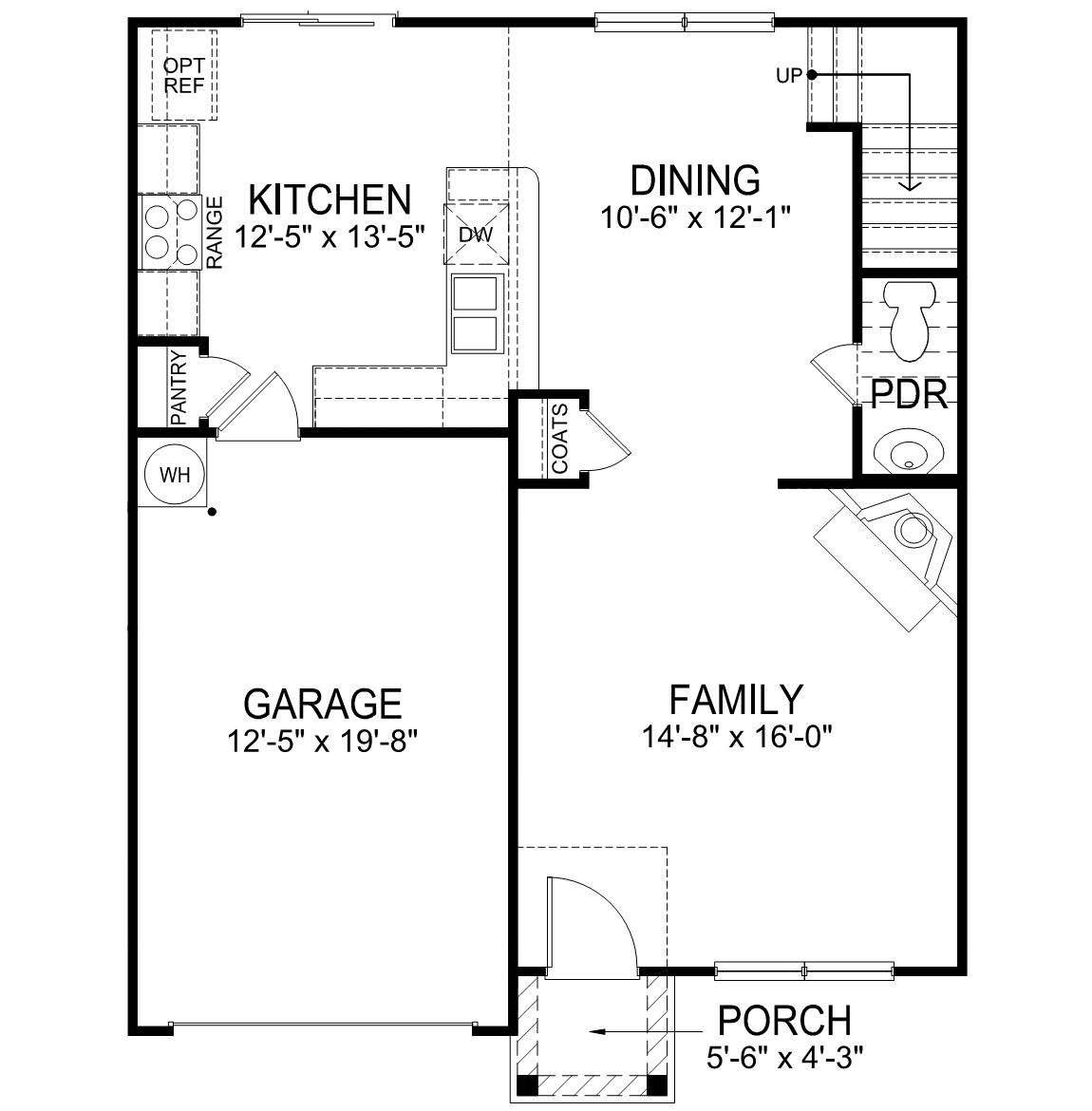 Floor Plan in Patton Cove | Clyde, NC | D.R. Horton