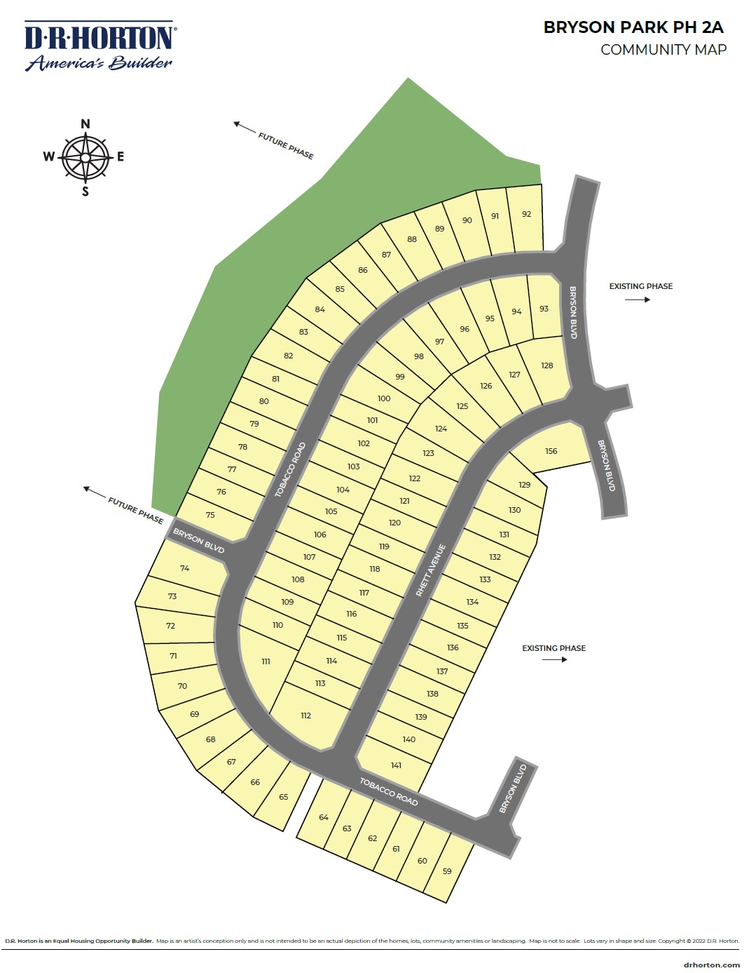New Homes in Bryson Park | Lexington, NC | D.R. Horton