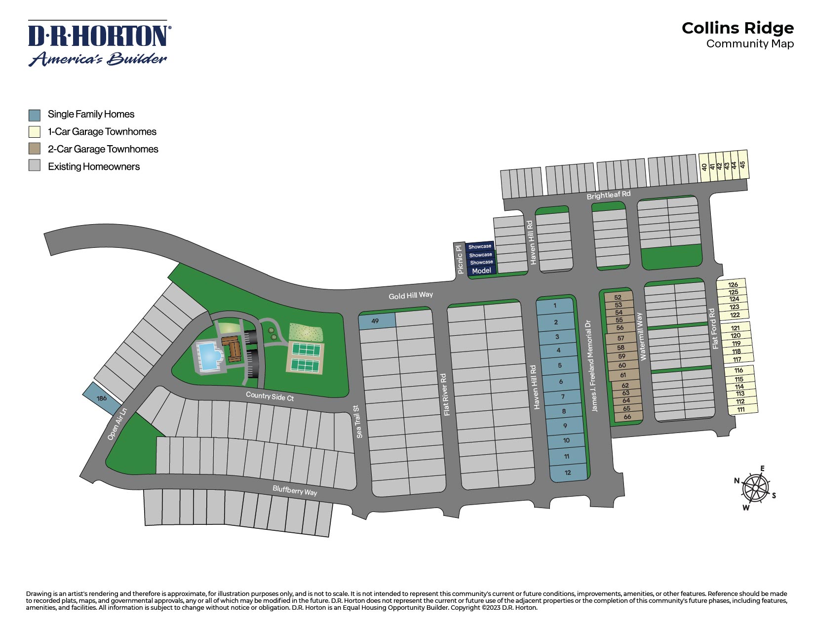 New Homes in Collins Ridge | Hillsborough, NC | D.R. Horton
