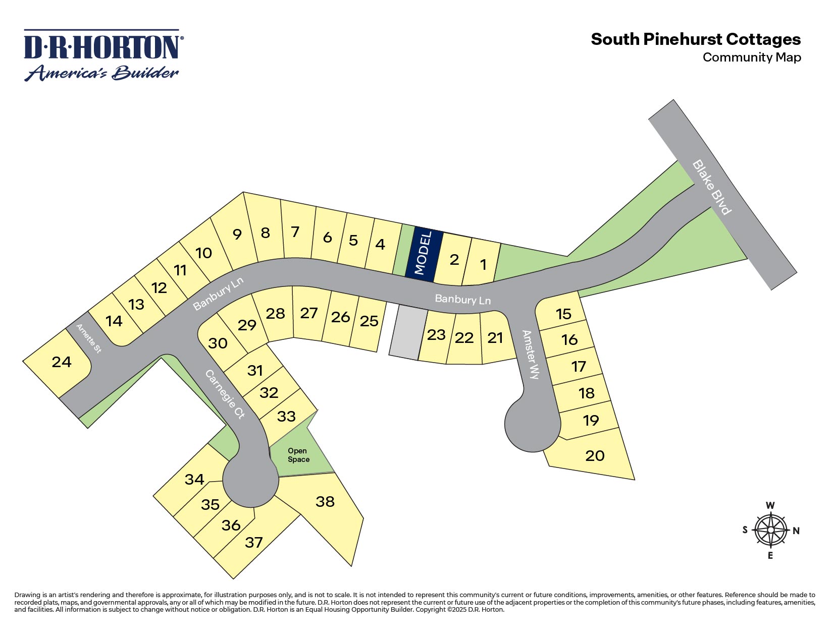 New Homes in South Pinehurst Cottages | Pinehurst, NC | D.R. Horton