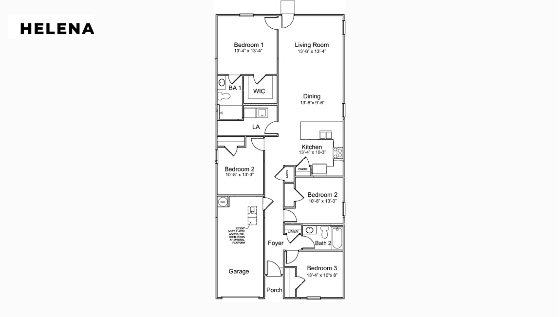 Floor Plan in Pine Hills | Summerville, SC | D.R. Horton