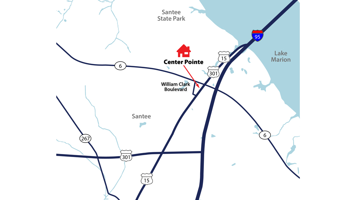 New Homes in Center Pointe | Santee, SC | D.R. Horton