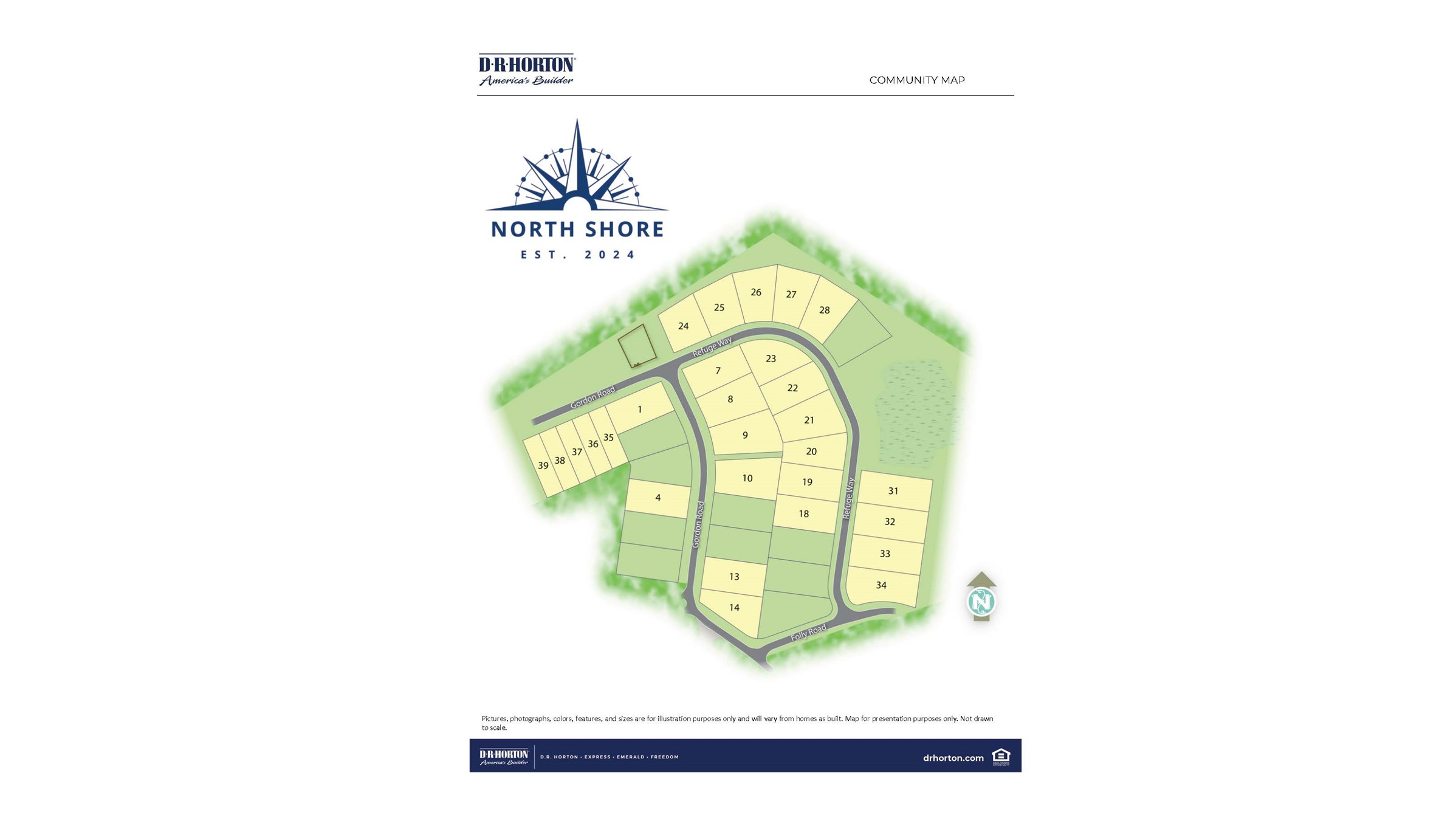 New Homes in North Shore | Summerton, SC | D.R. Horton