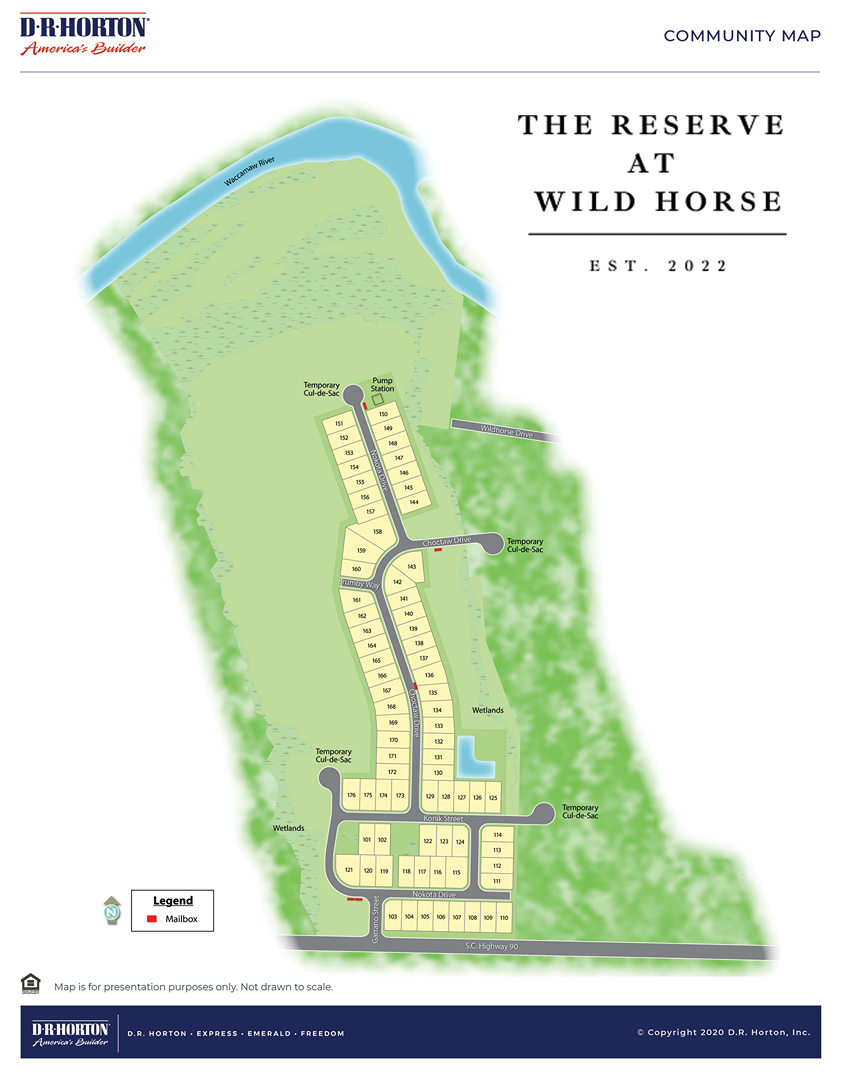 New Homes in The Reserve at Wild Horse | Conway, SC | D.R. Horton