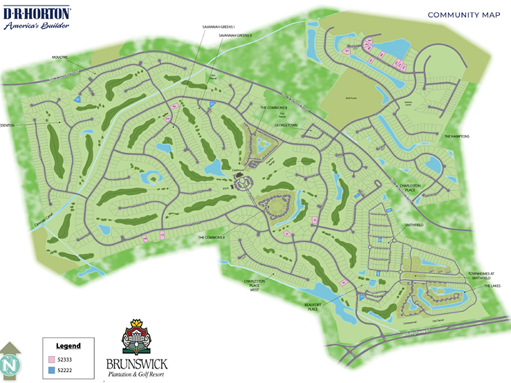 New Homes in Brunswick Plantation | Calabash, NC | D.R. Horton
