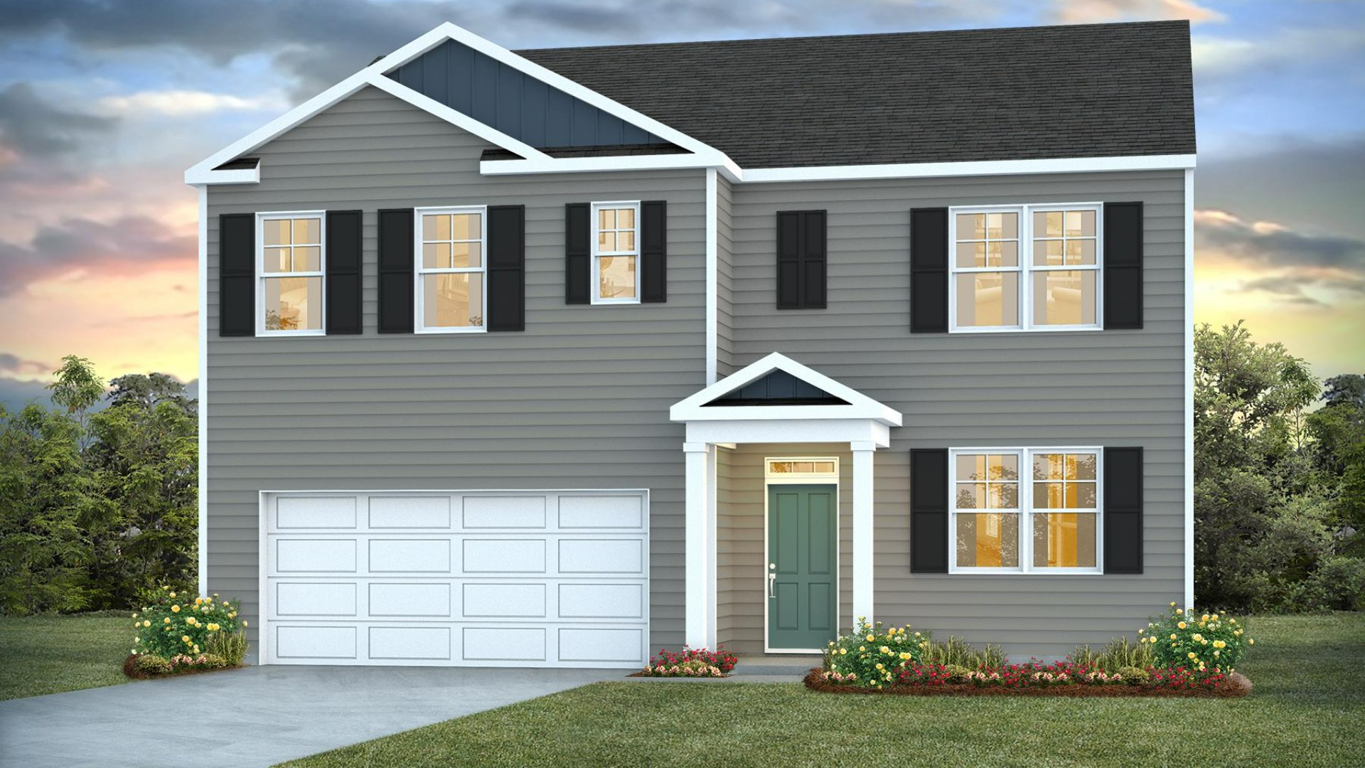 Floor Plan in Patriot Pointe at Towne Pointe | Jacksonville, NC | D.R ...