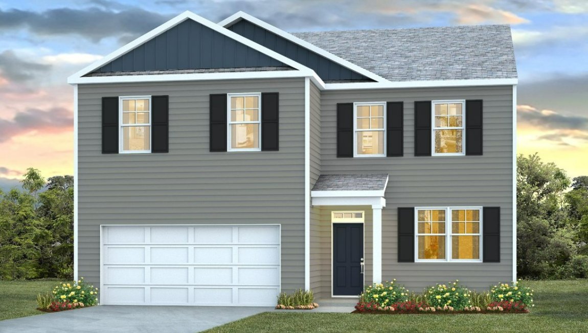 Floor Plan in Patriot Pointe at Towne Pointe | Jacksonville, NC | D.R ...