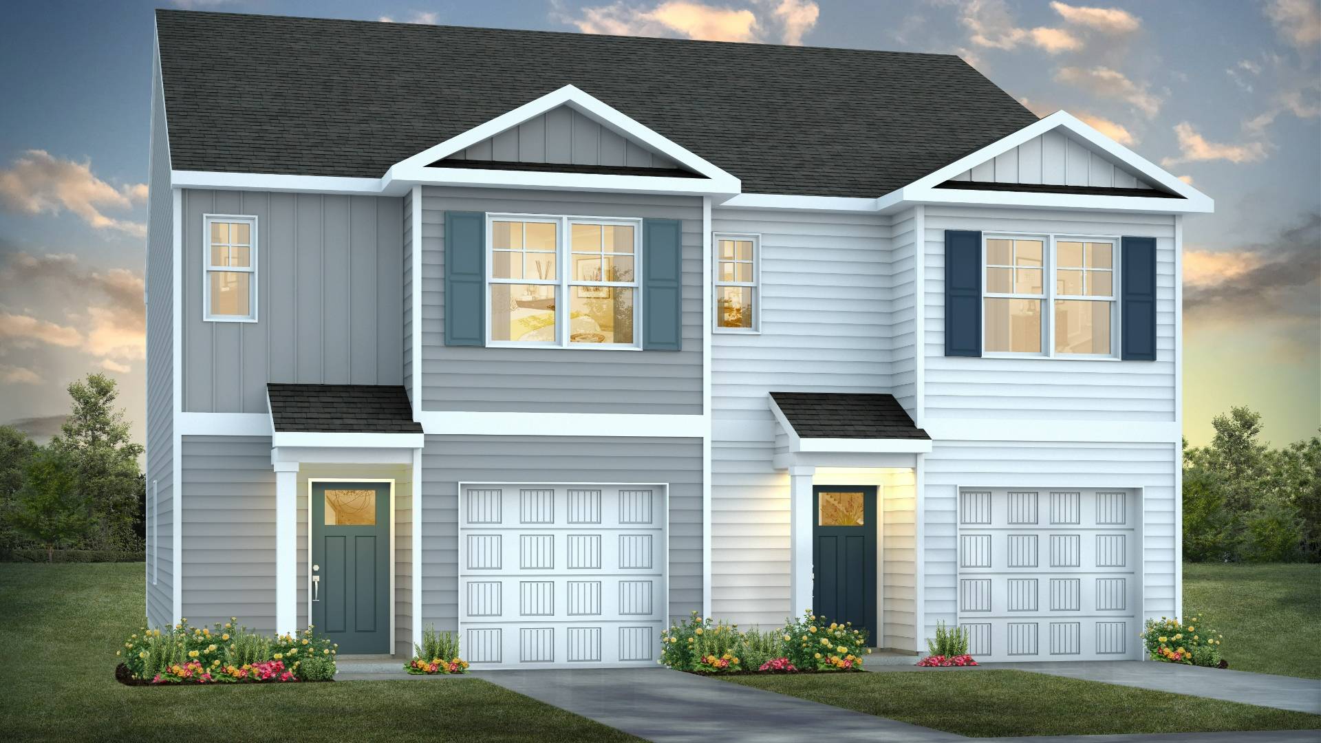 Floor Plan in Townes at Seabrooke | Leland, NC | D.R. Horton