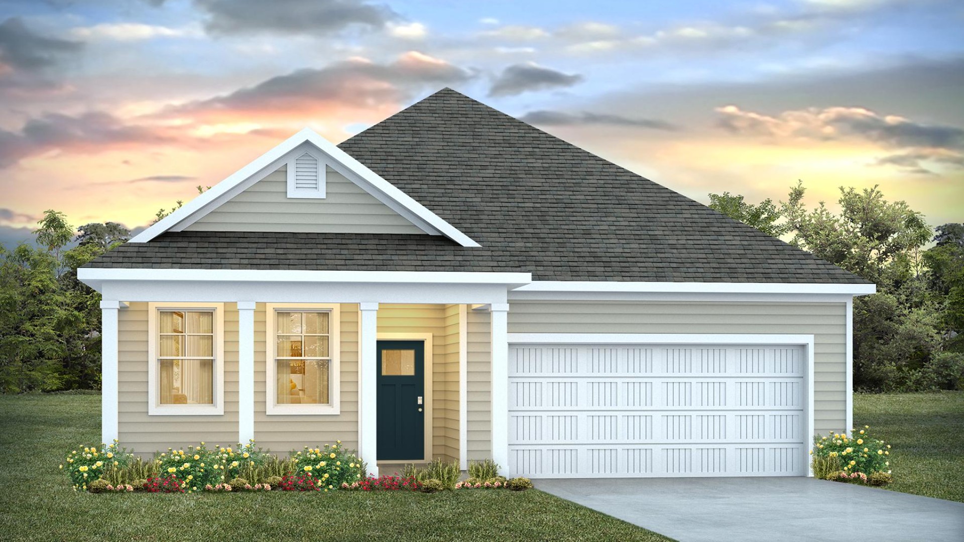 Floor Plan in Merchant Point | Jacksonville, | D.R. Horton